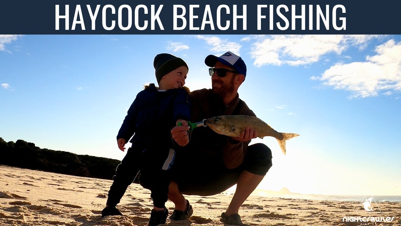 Haycock Beach Fishing - YouTube