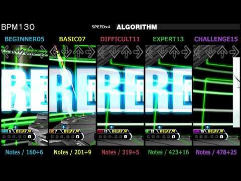 DDR / ALGORITHM - SINGLE (DanceDanceRevolution A) - YouTube