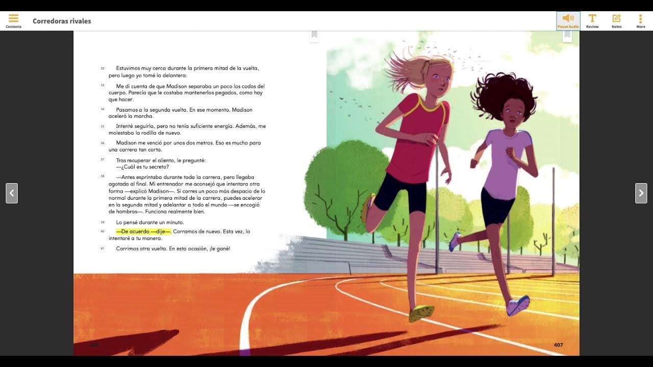 M5S3 Prepárate para leer: Corredoras rivales - HMH-Arriba la Lectura ...