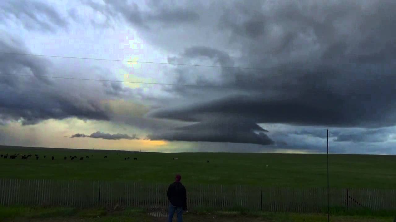 Limon, Colorado Low Precip Supercell TImelapse - YouTube