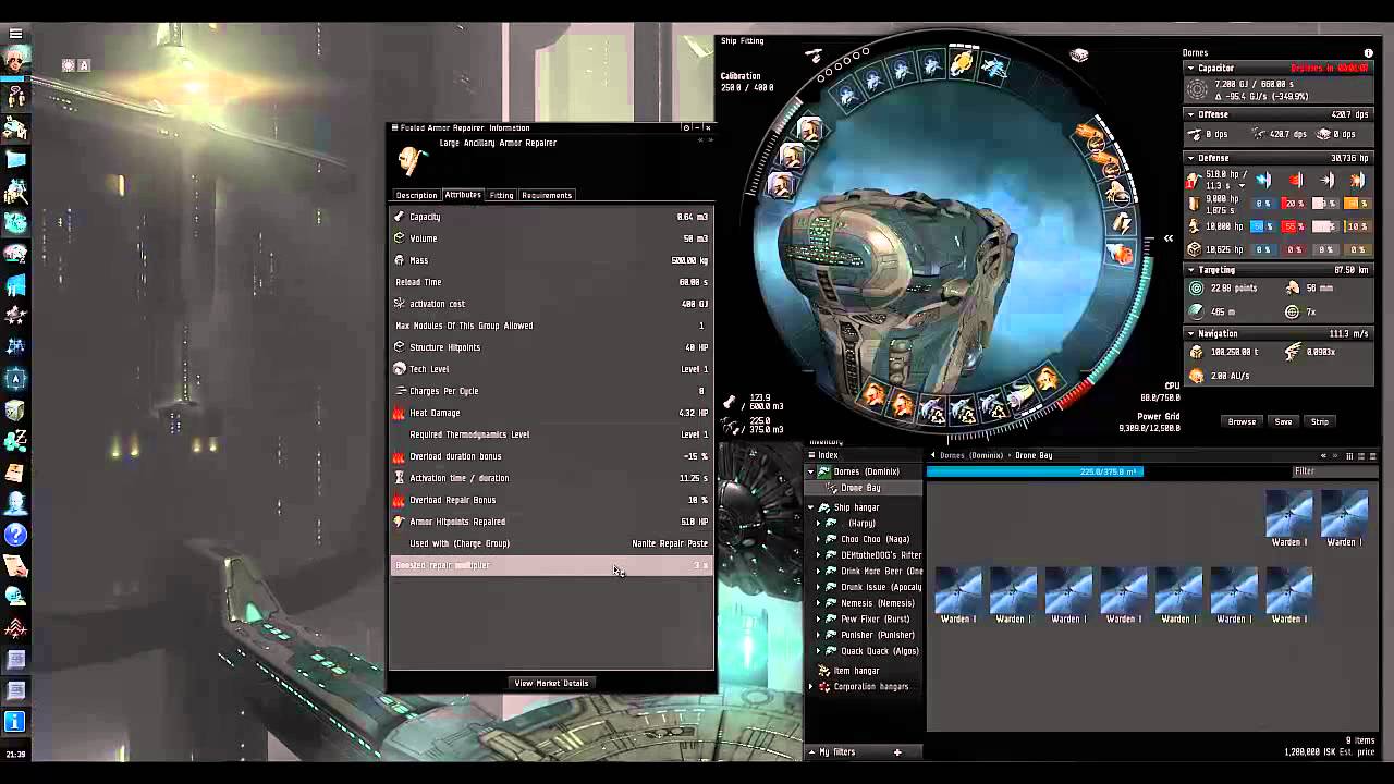 EVE Drone Boat Ratting In Null Sec Intro - YouTube