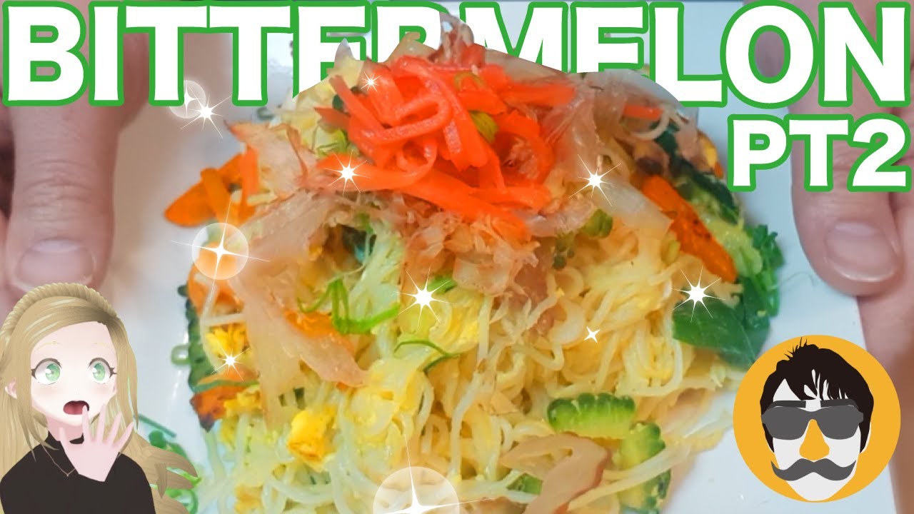 Japanese Somen Chanpuru Recipe! Rice Noodles and Goya Stir Fry! - YouTube