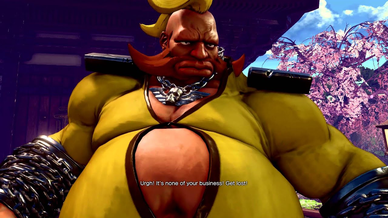 Street Fighter V • Birdie Character Story Showroom • PS4 - YouTube