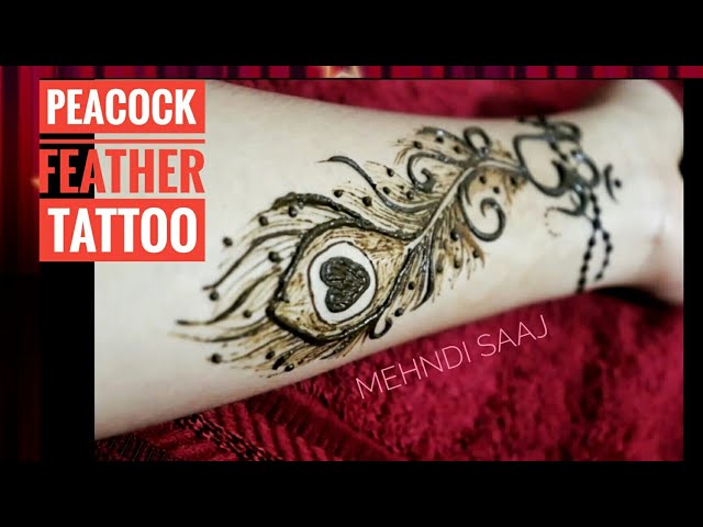 Henna Feather Designs