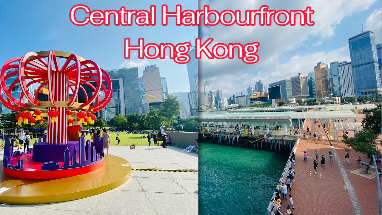 HK WALK: CENTRAL HARBOURFRONT | JOY WANDERS - YouTube