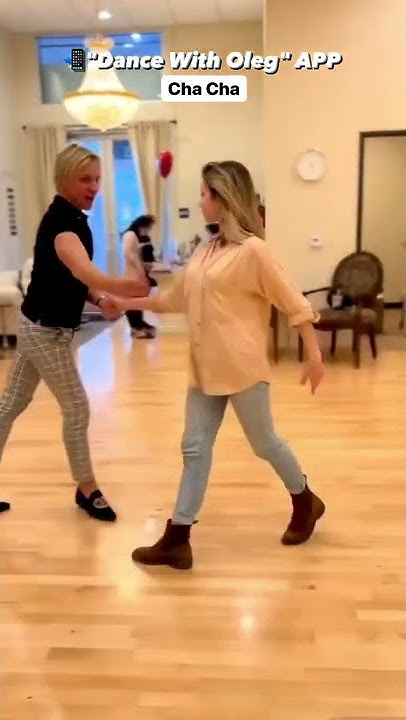 Cha Cha fan - basic step - learn more with 📲"Dance With Oleg" APP #olegastakhov #chacha - YouTube