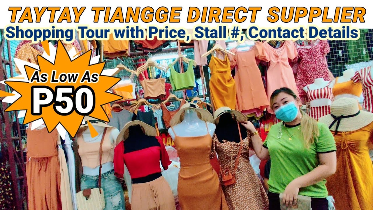 Latest Taytay Tiangge Tour & Price Update (Stall # & Contact Details ...