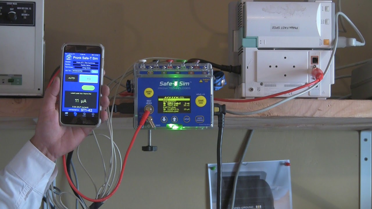 Safe-T Sim™ Electrical Safety Analyzer Electronic Records - YouTube