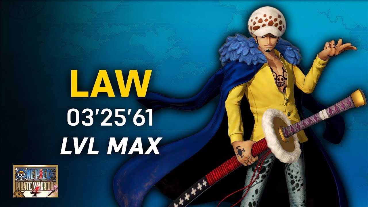 【One Piece Pirate Warriors 4 Eve of the Revolution】LAW SPEEDRUN 3m:25s ...