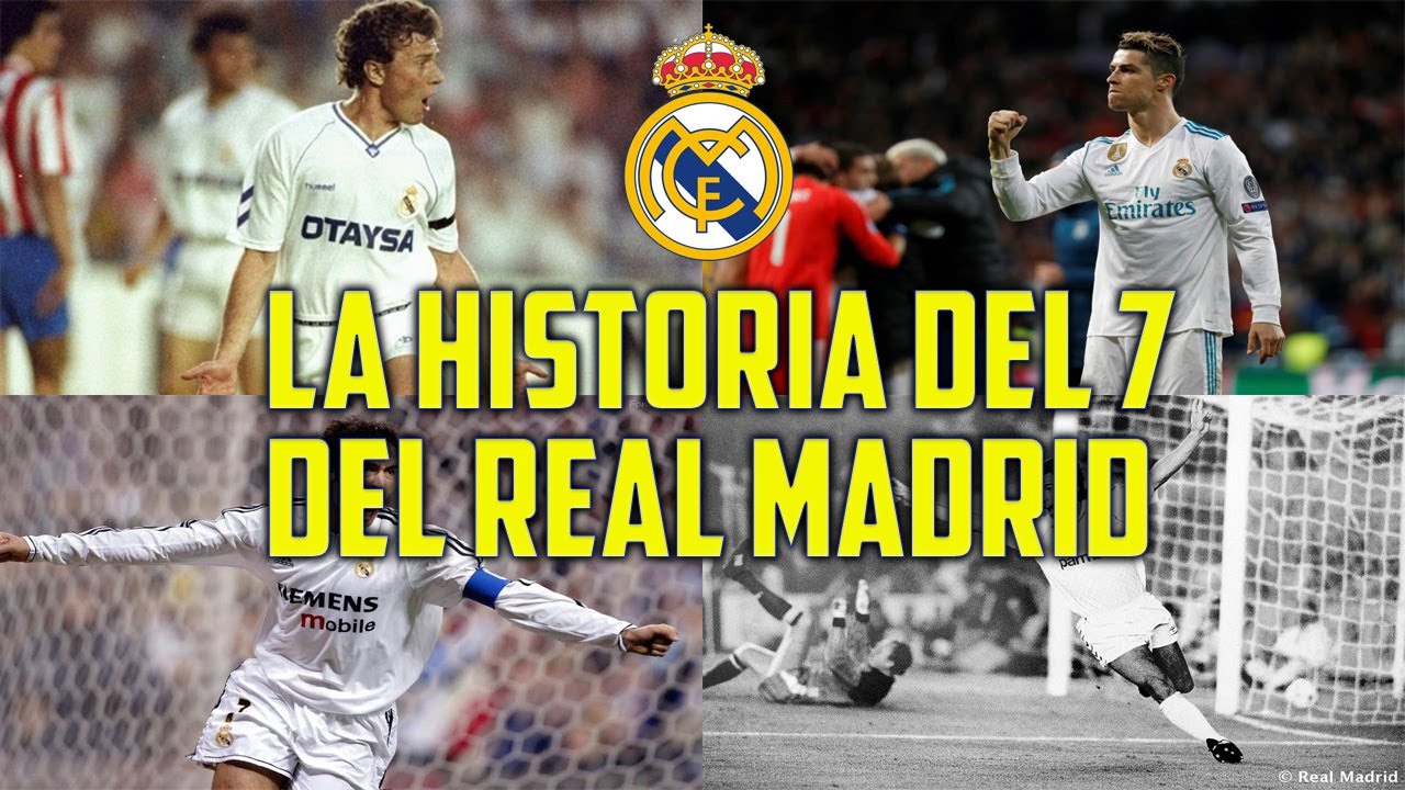 LA HISTORIA DEL 7 DEL MADRID: DE CRISTIANO RONALDO A JUANITO | RÉCORDS ...