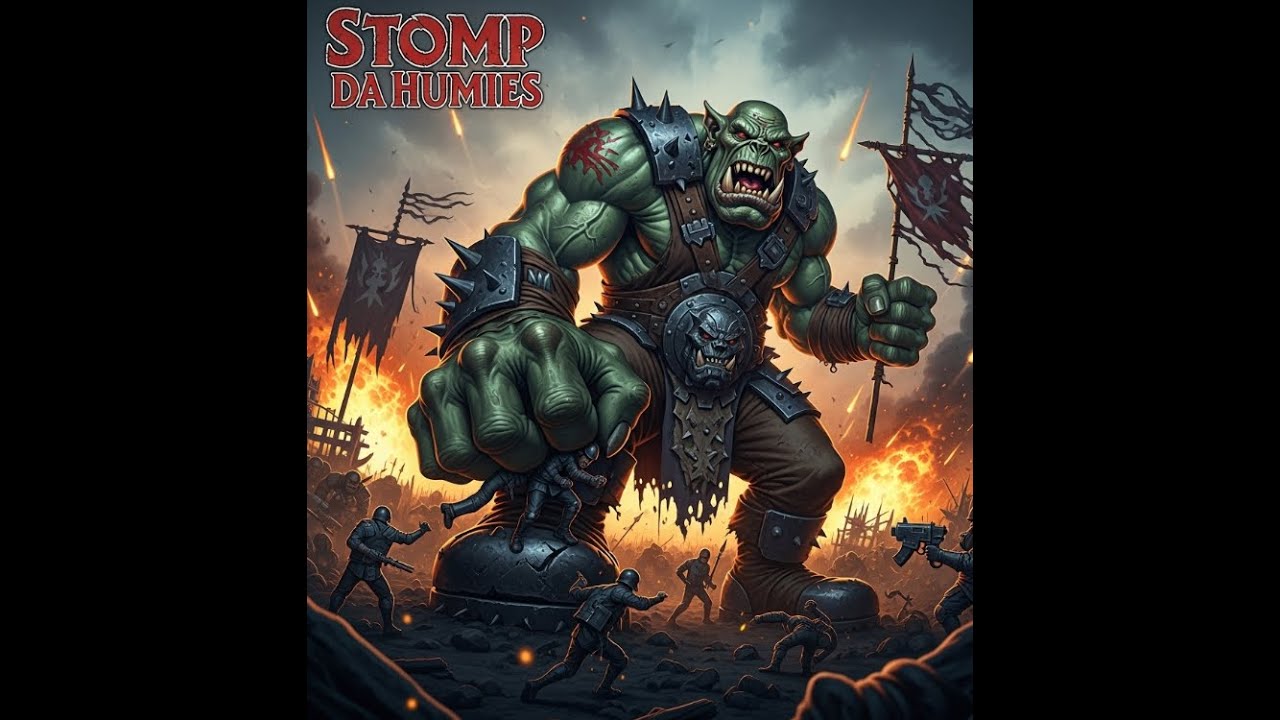DA WAAAGH HEADZ - Stomp Da Humies | THE ORC METAL ANTHEM | Loud, Dumb ...