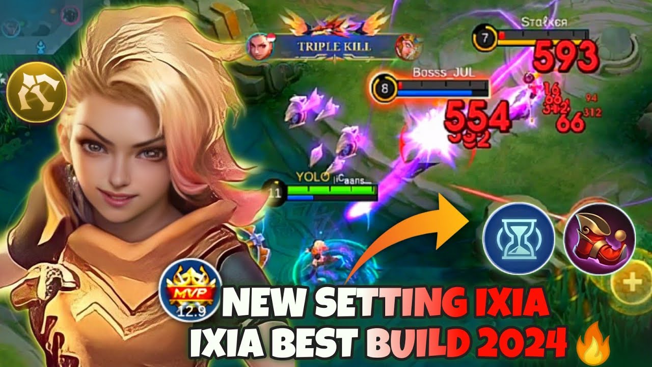 New Set Emblem Ixia 2024! Ixia Makin OP Dengan Kombinasi ini! | Ixia ...