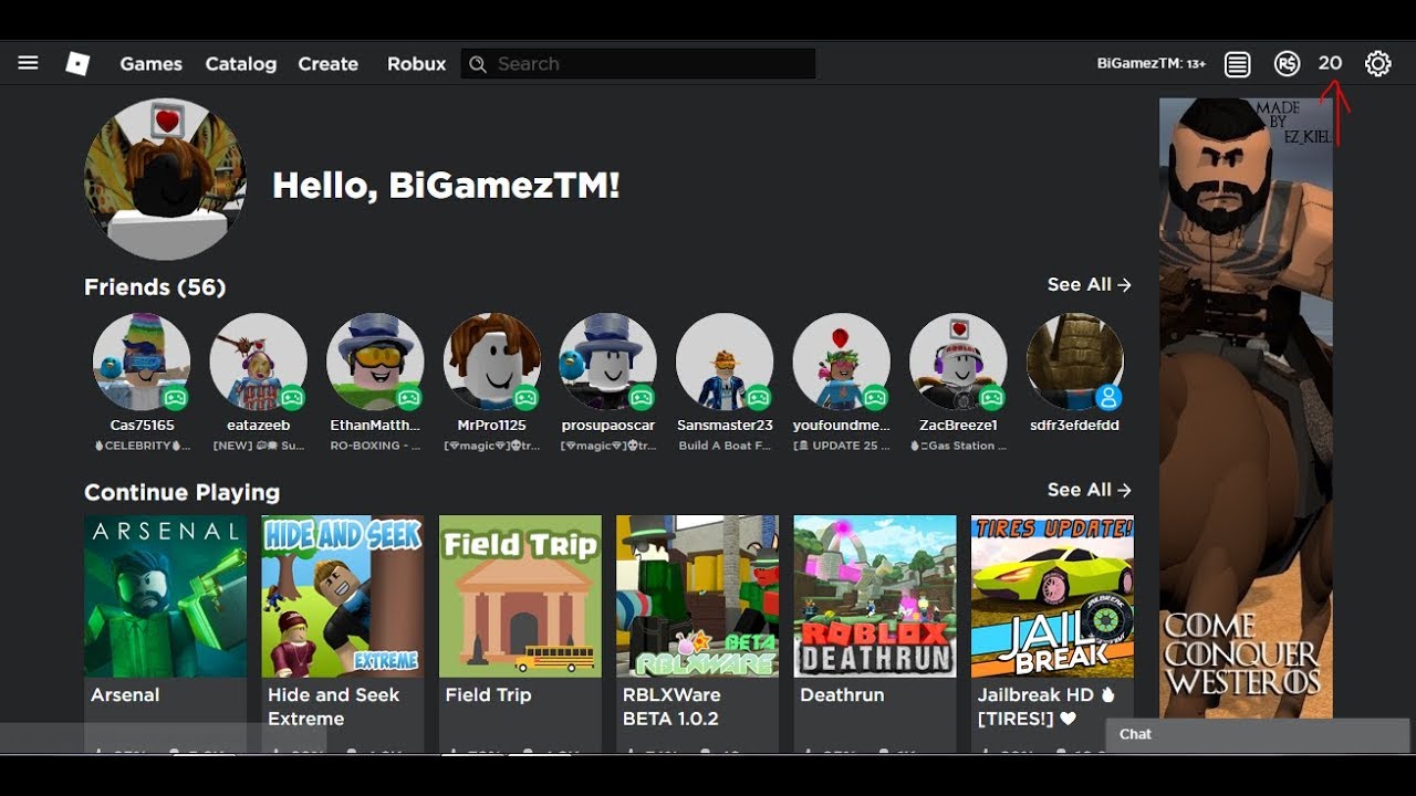 I got my first Robux on Roblox! - YouTube