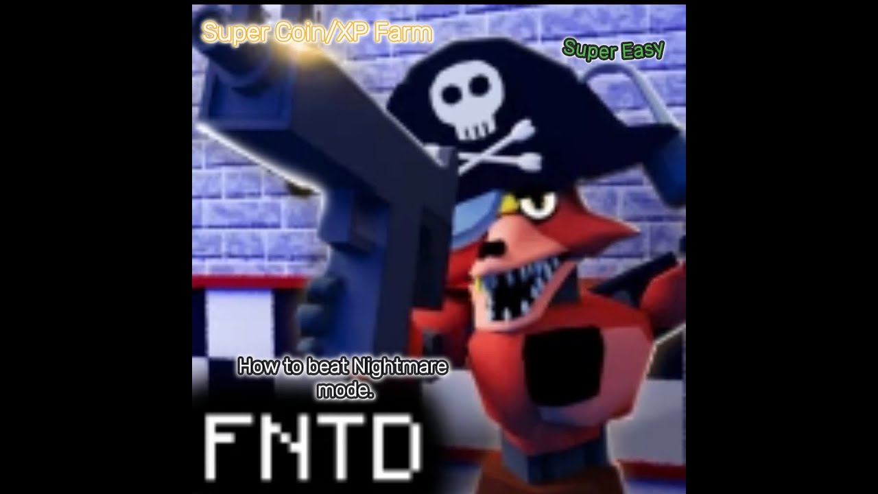 How to beat Nightmare mode in FNTD with only one Tower! - YouTube