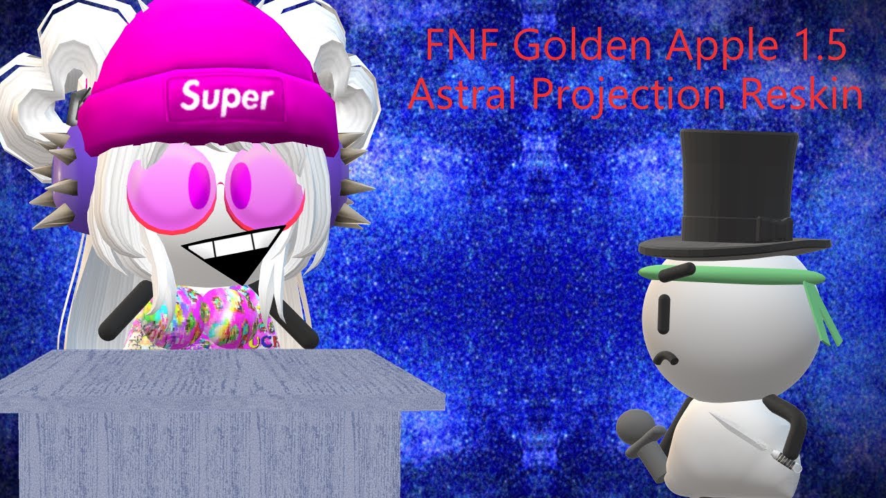 FNF Golden Apple v1.5 | Astral Projection Reskin - YouTube