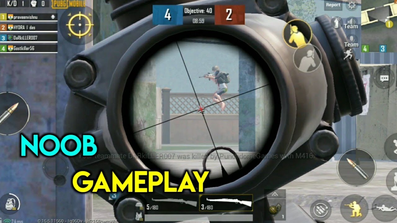 First ever NOOB GAMEPLAY 😂! - YouTube