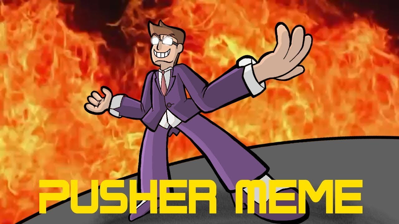 Pusher Meme (FlipaClip Animation) - YouTube