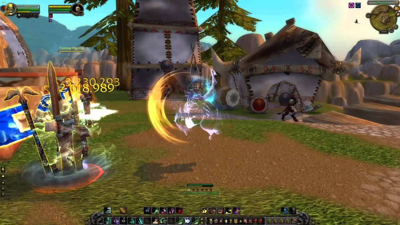 World of Warcraft Legion alpha: Orc Windwalker Monk - YouTube