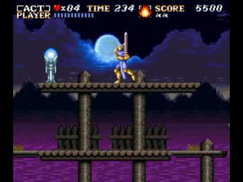 ActRaiser SNES Bloodpool Act 1 Gameplay - YouTube