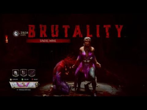 MK11 sindel combo action - YouTube