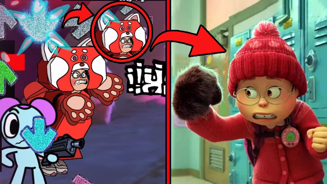 References in Pibby VS Turning Red x Mei Lee x FNF | Come and Learn ...