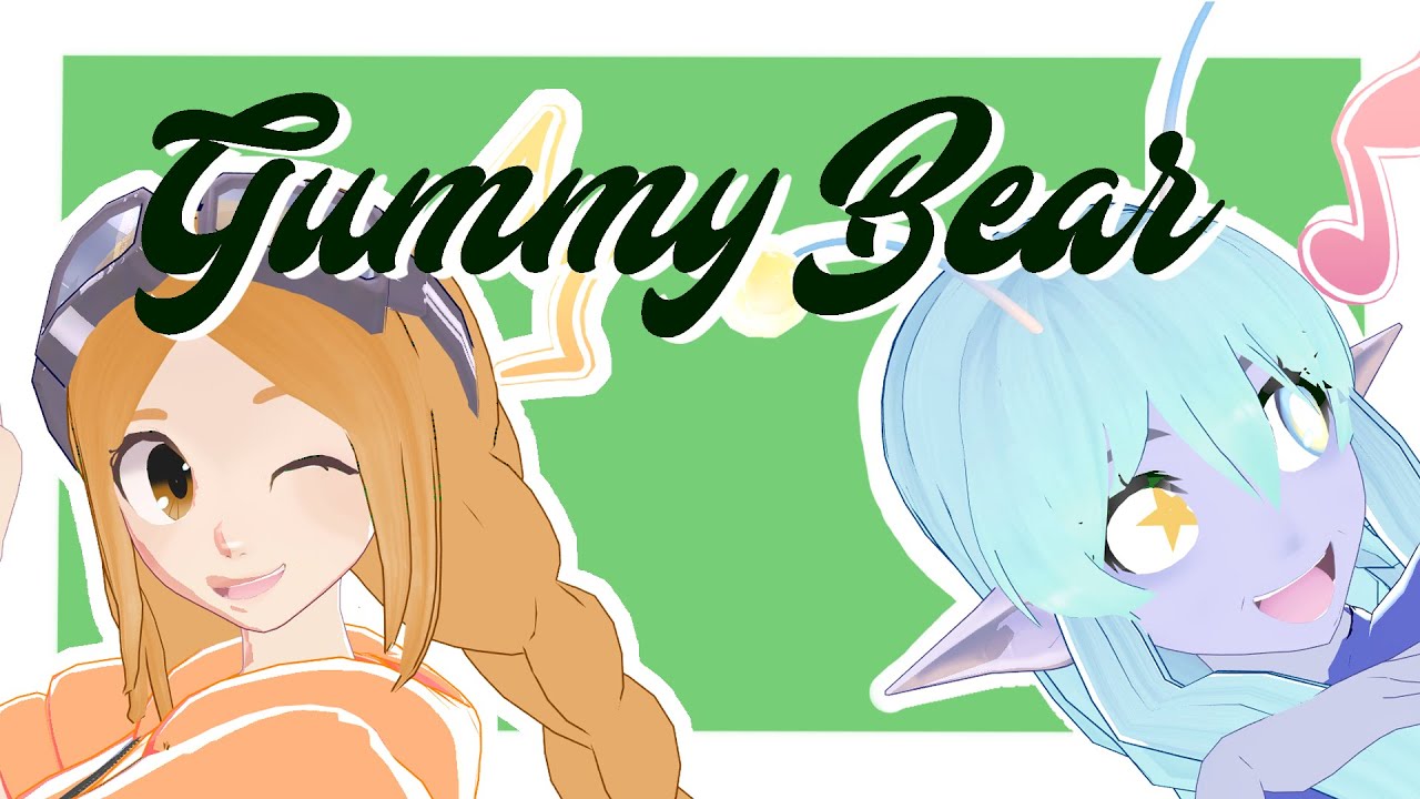 Animation OC MMD || Gummy Bear (Animation MEME) || DL ? - YouTube