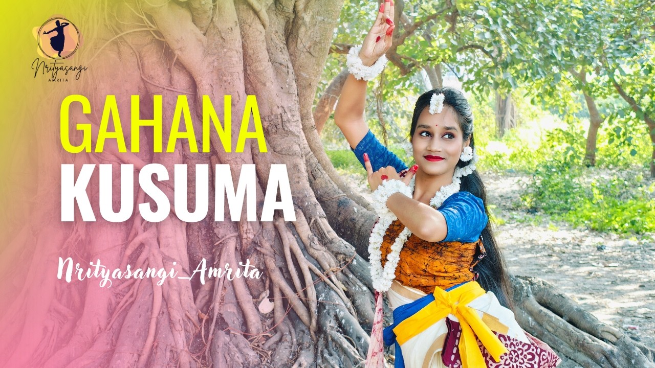 Gahana Kusuma | Rabindra Nritya | Holi Special Dance |Dance cover by ...
