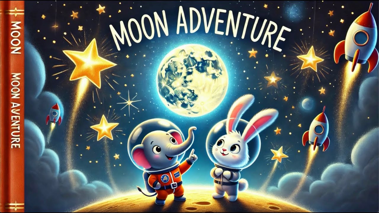 Moon Adventure | Bedtime Stories for Kids in English | - YouTube