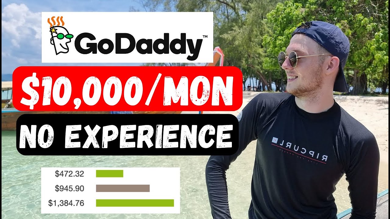 How To Make Money With GoDaddy Affiliate Program (For Beginners) - YouTube