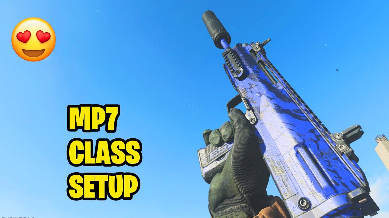 BEST "MP7" CLASS SETUP! MODERN WARFARE MP7 BEST CLASS SETUP! (COD MW ...
