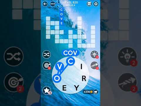 Wordscapes Level 820 | Answers - YouTube