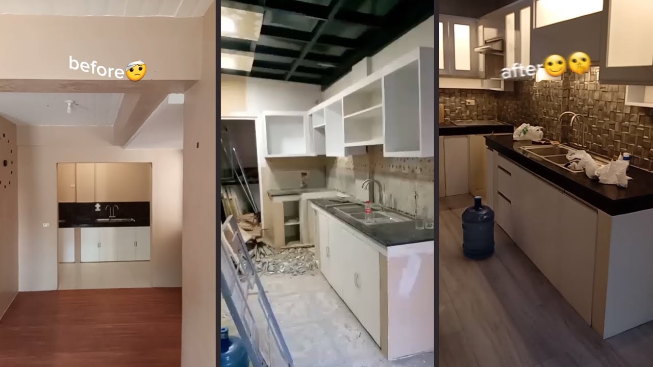 Kitchen Rehab (Before And After) - YouTube