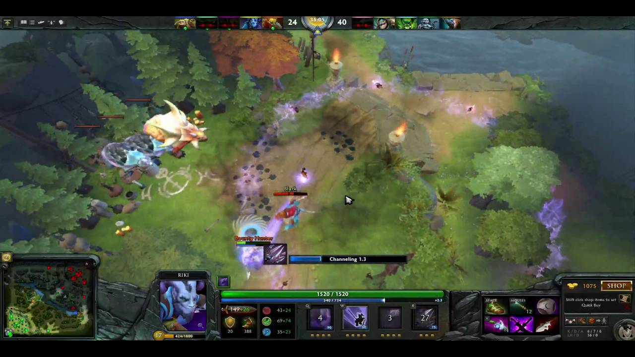 Dota 2 base defend - YouTube