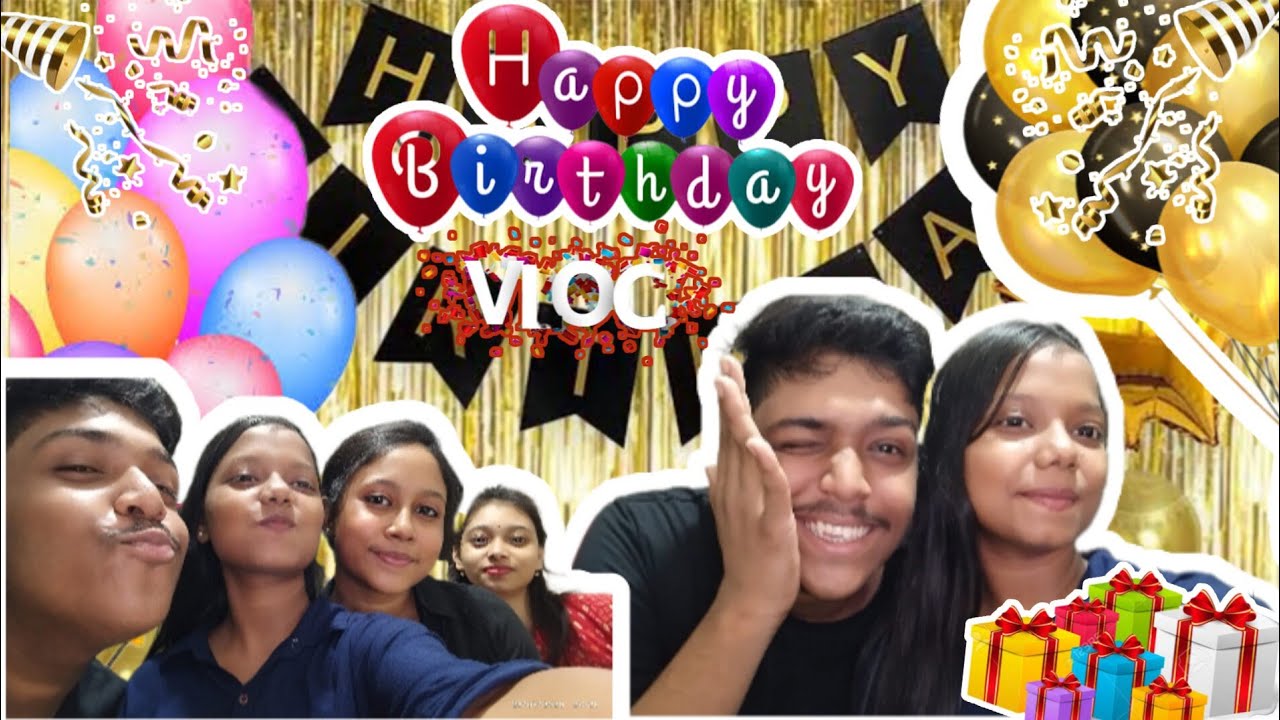 My first vlog | birthday vlog 🥳🎉 | vlog video | Deep Creation - YouTube