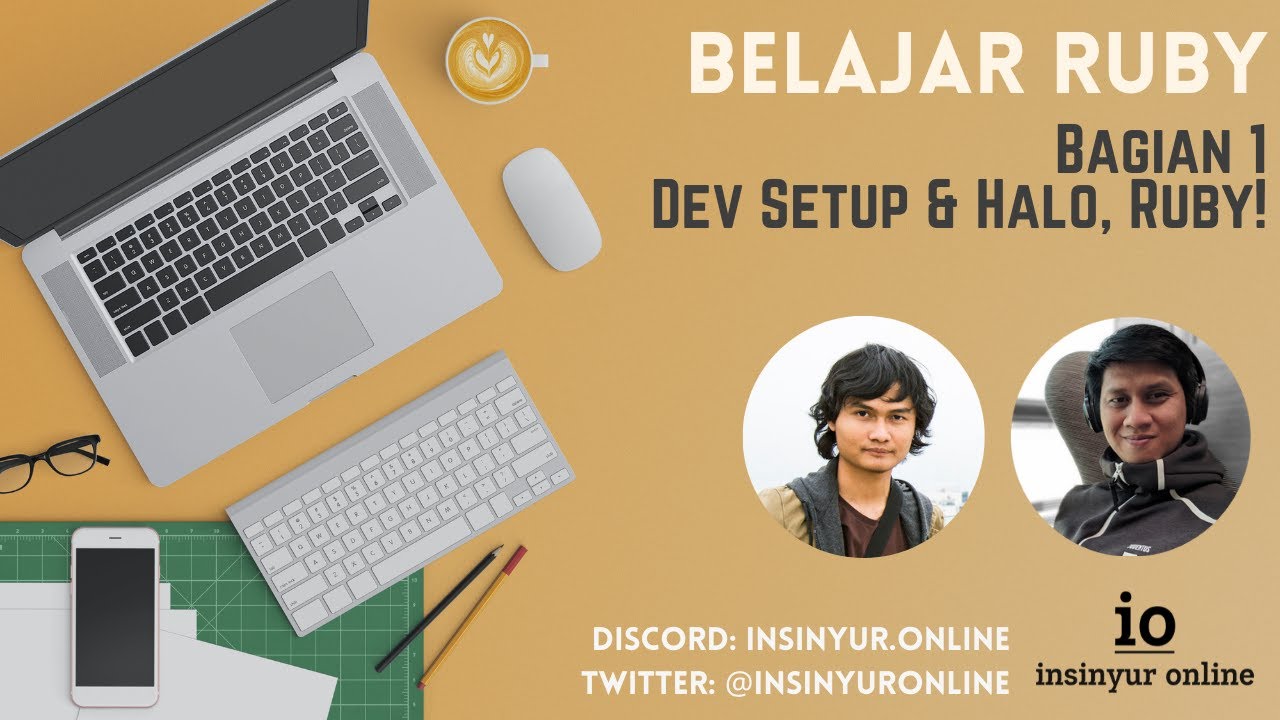 Belajar Bahasa Pemrograman Ruby - Bagian 1: Dev Setup & Halo, Ruby! - YouTube