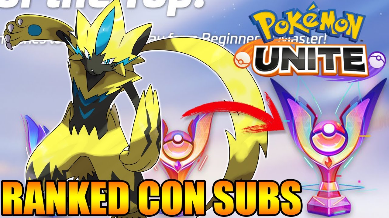 POKEMON UNITE RANKED ESTOS POKEMON ESTAN ROTOS! JUGANDO CON SUBS - YouTube