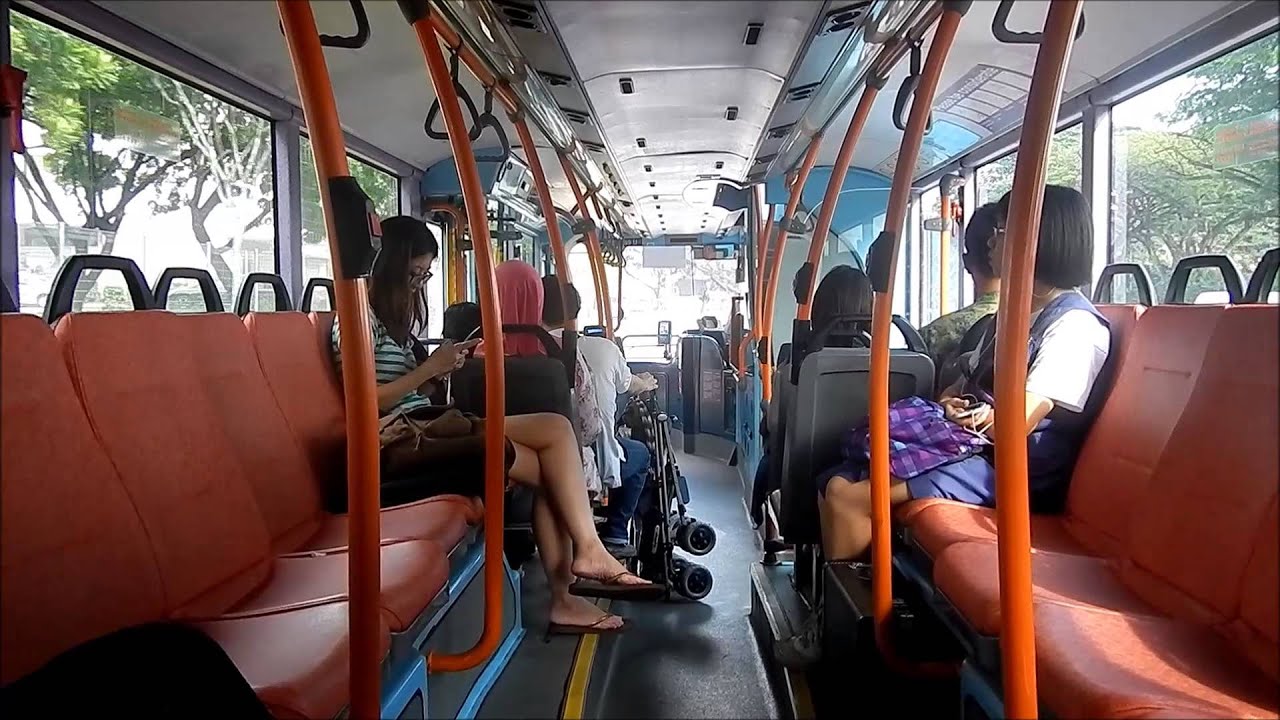 SBST: Ride On SBS9889U [Service 31] Volvo B10TL Super Olympian - YouTube