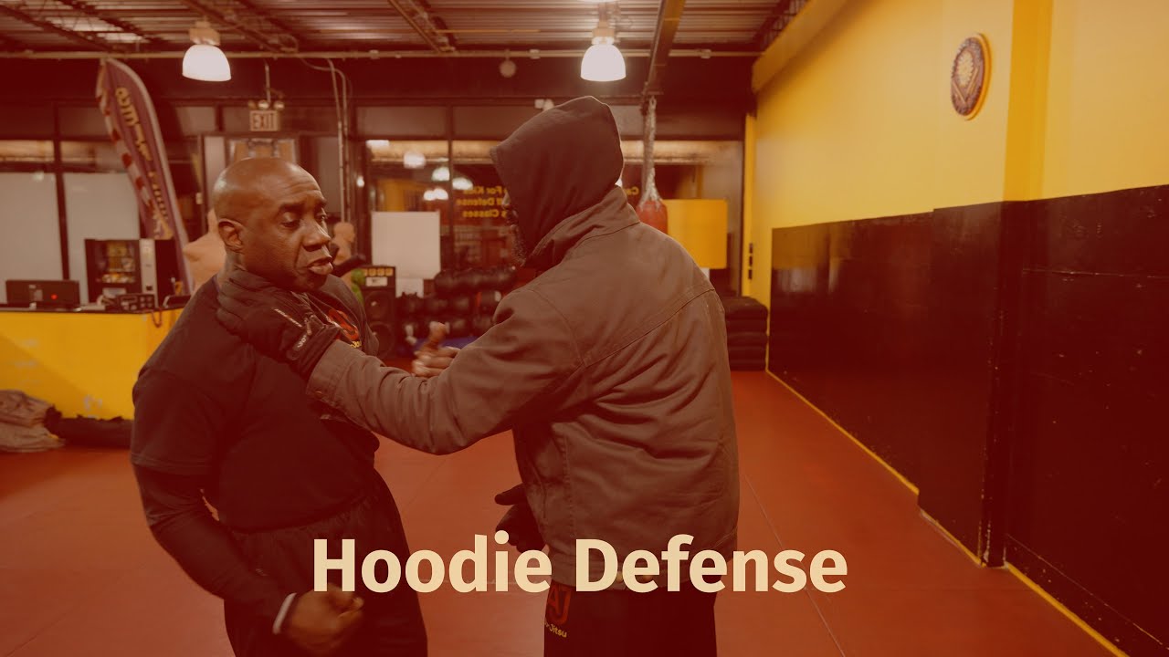 Hoodie Defense - Self Defence Techniques - YouTube