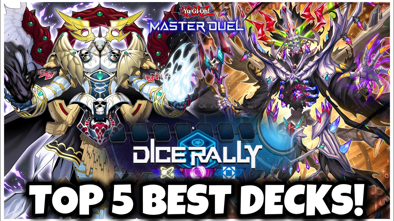 TOP 5 BEST DECKS for DICE RALLY in MASTER DUEL! - YouTube