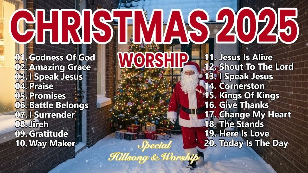 Top Christian Christmas Worship Songs 2026 ️ Hillsong Inspired Carols ...