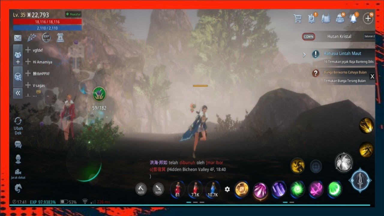 MIR4 Quest - Lokasi Bunga Terang Bulan - YouTube