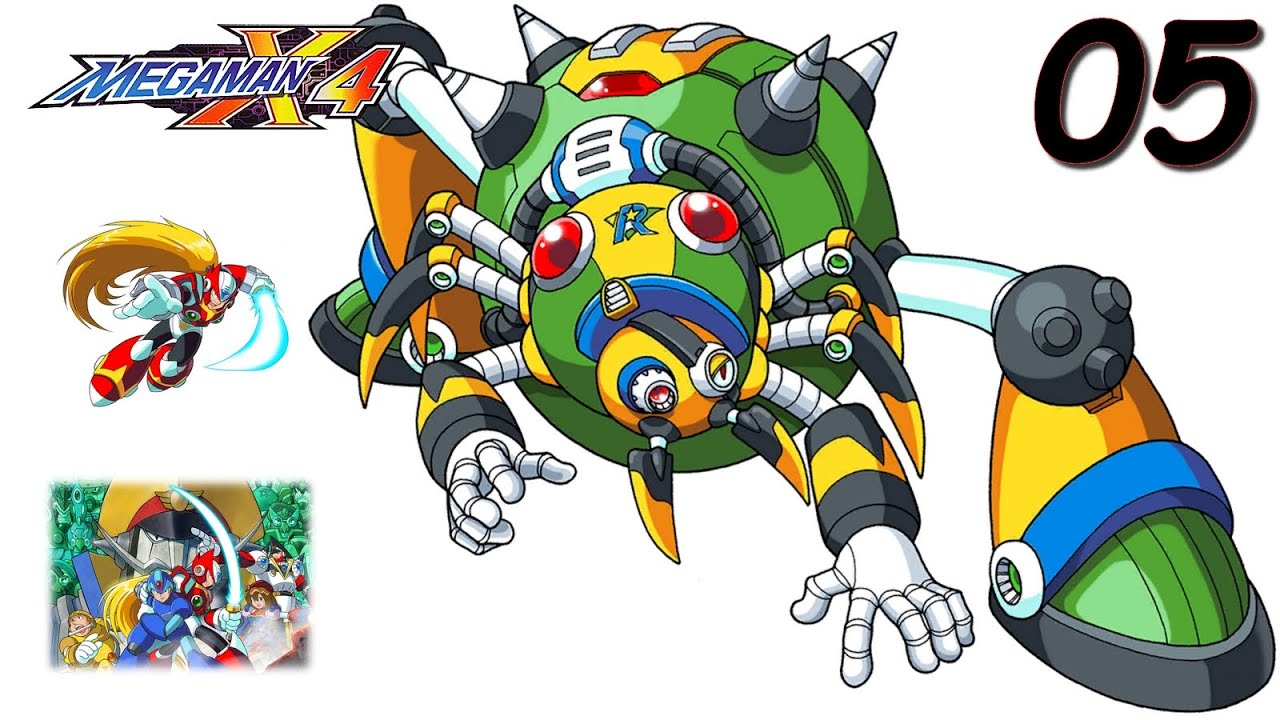 Mega Man X4 - Web Spider Stage (Zero) - YouTube