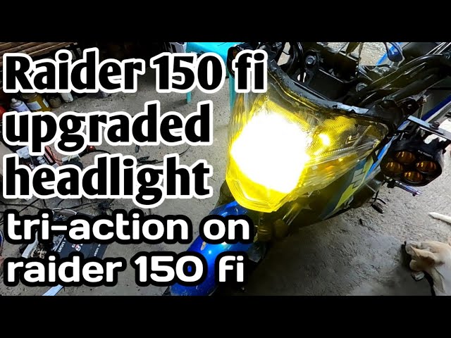 Raider 150 Hid Lights
