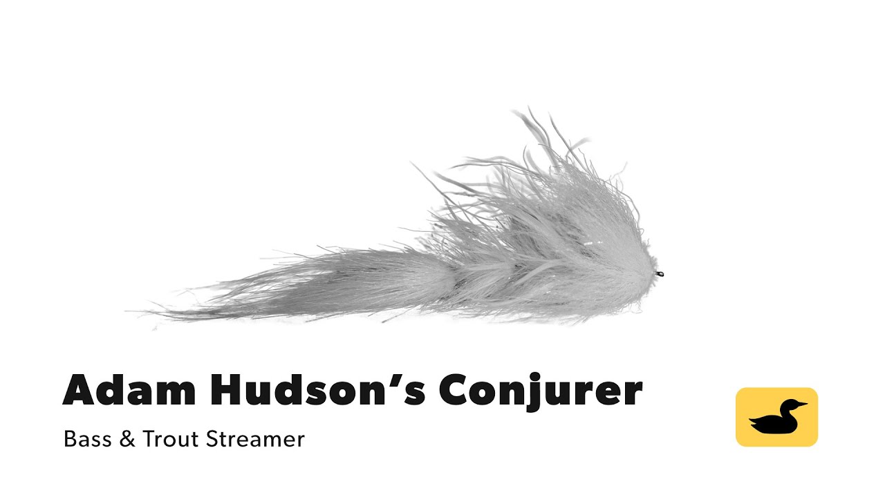 Fly Tying Tutorials: Adam Hudson's Conjurer - YouTube