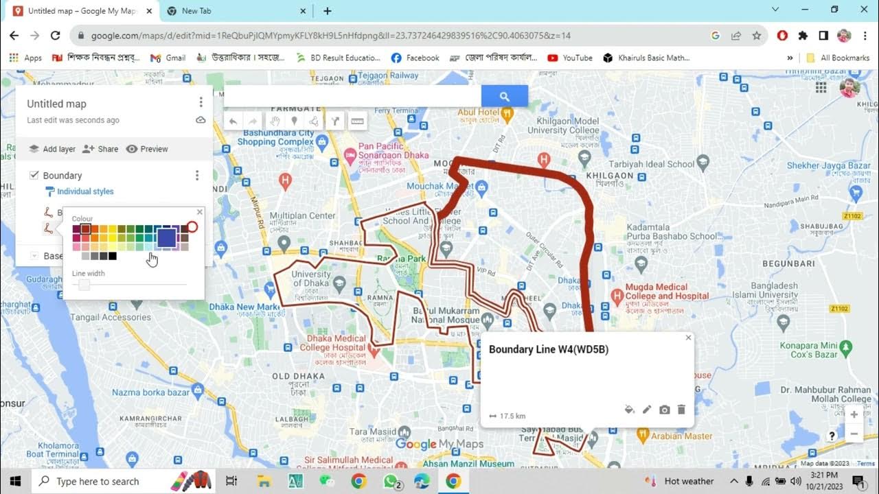 Google earth KMZ to Google Map or Google My Map convert or open and ...