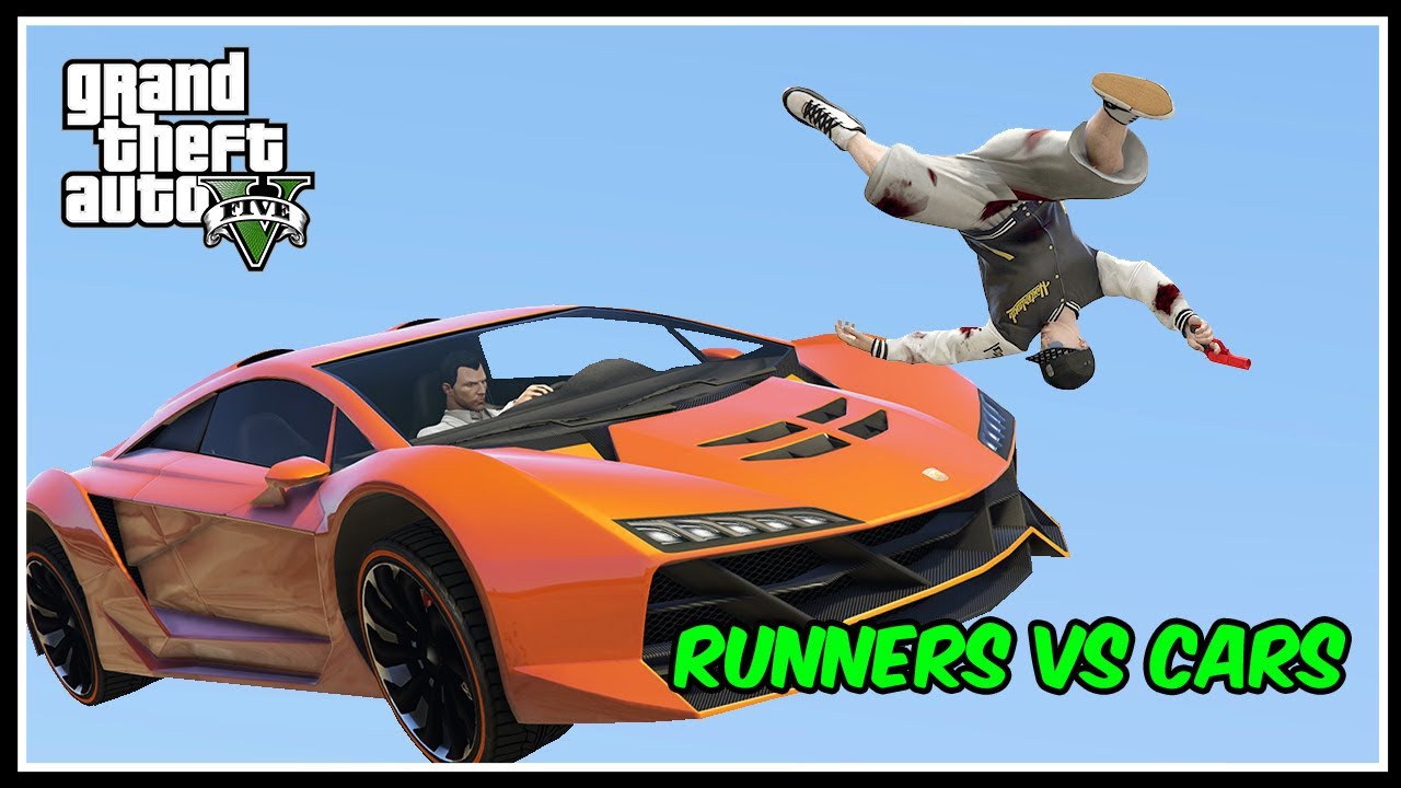 Next Level Fun Filled Cars Vs Runners 😂 - GTA5 ONLINE - YouTube
