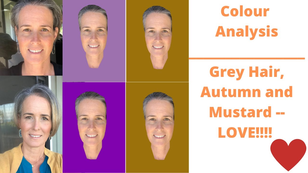 Colour Analysis - Grey Hair: Winter or Autumn? Plus Grey Hair and ...
