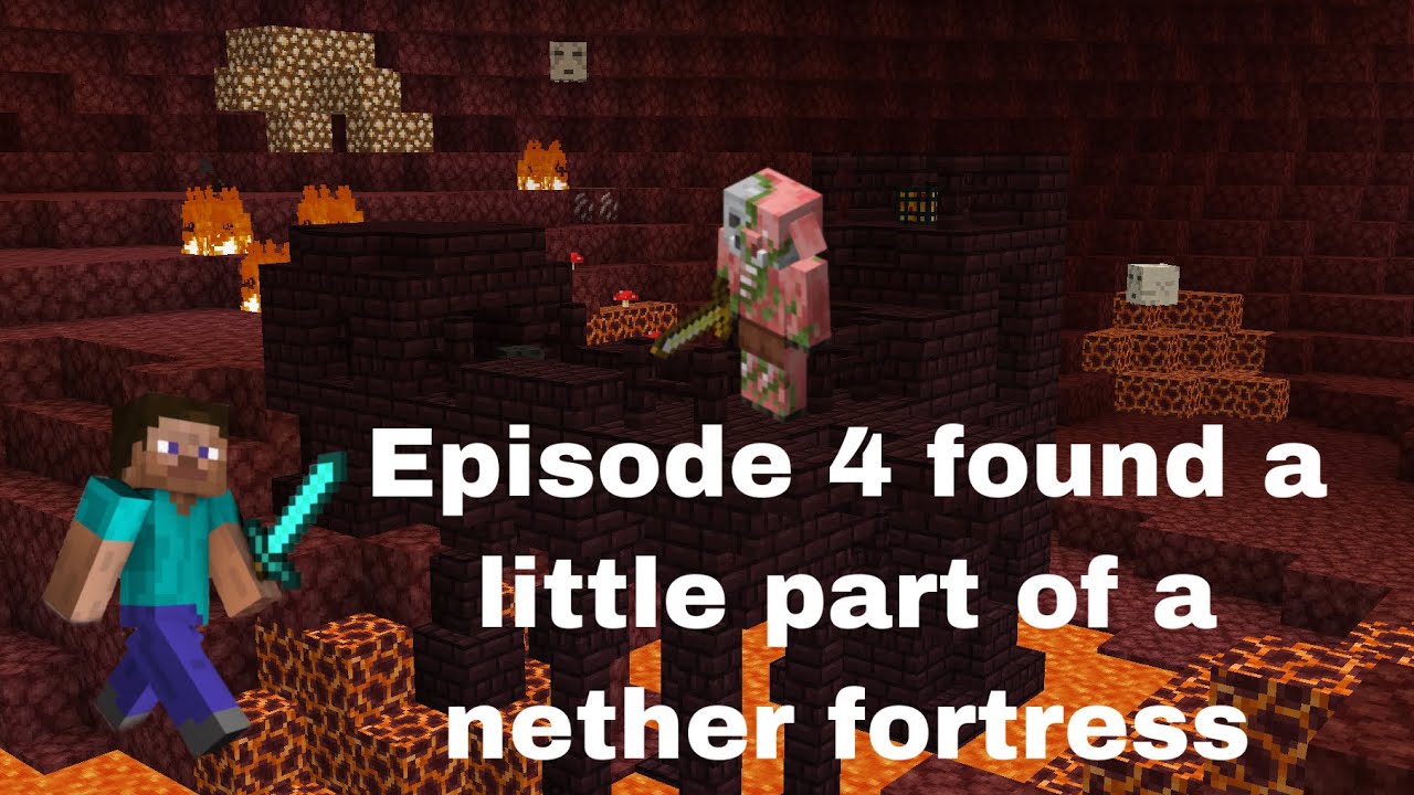 Minecraft Nether Survival Lets Play Ep 4 Youtube