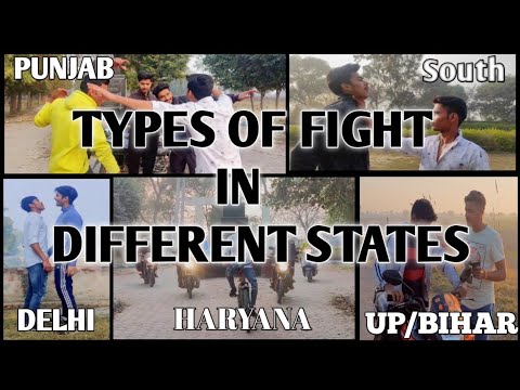 Types Of Fight In Different States | V R INSANE | # ...