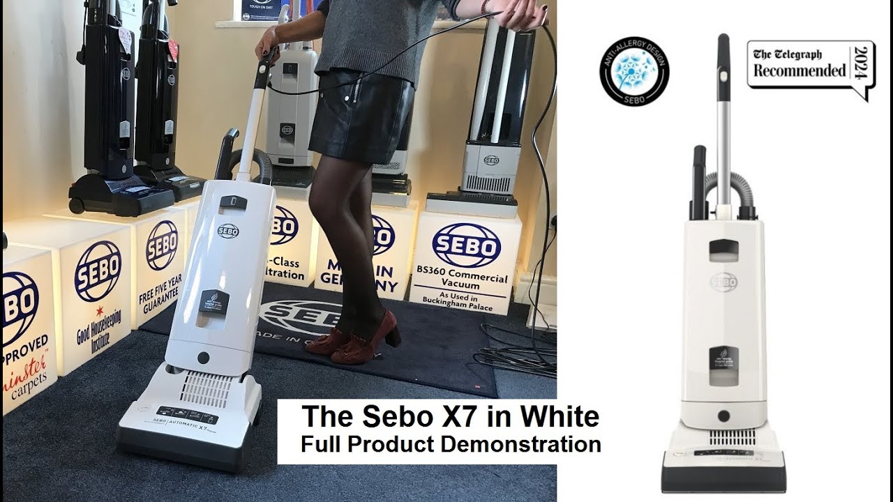 Sebo X7 Automatic White ePower Demonstration & Review – Includes John ...